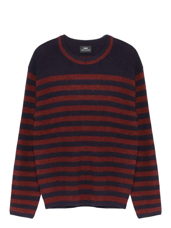Paul Smith Striped Sweater - Purple