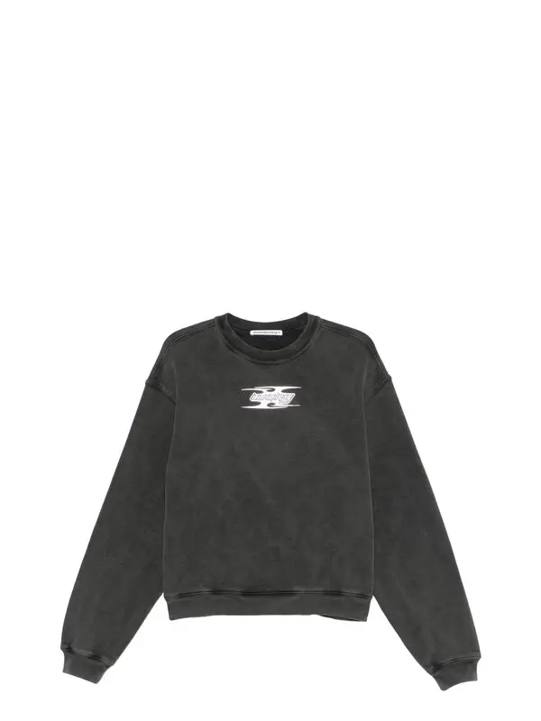 Alexander Wang Blade Logo Sweatshirt - Grey