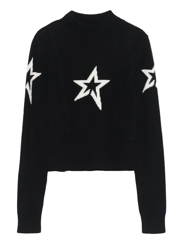 Perfect Moment Cable Sweater - Blue