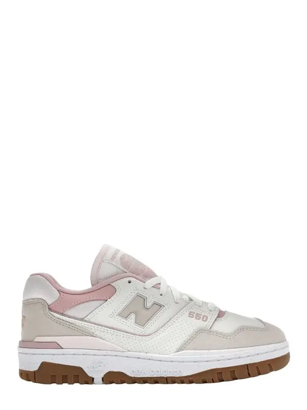 NEW BALANCE 550 Sneakers - Sea Salt/pink Granite/orb Pink