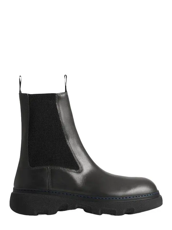 Burberry Creeper Chelsea Boot - Black