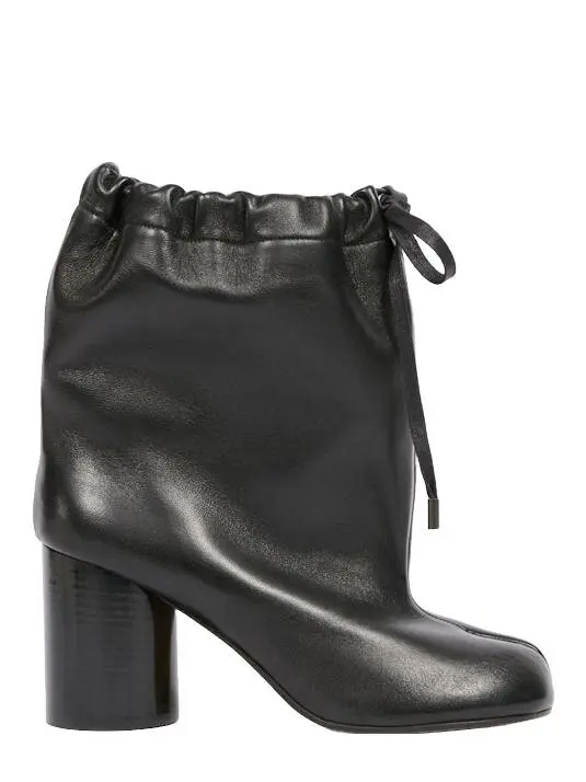 MAISON MARGIELA Tabi Drawstring Ankle Boots - Black
