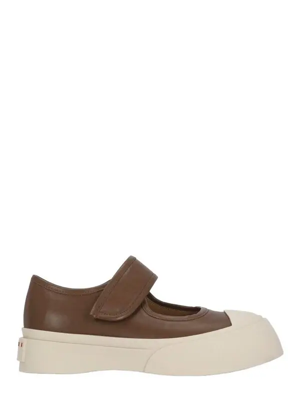 Marni Mary Jane Flat - Cigar