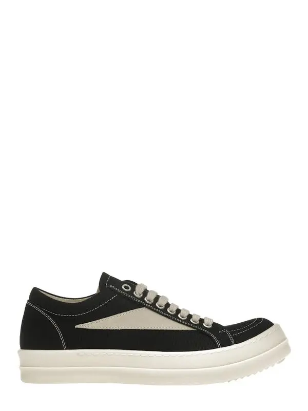 Rick Owens Porterville Vintage Low Sneakers - Black/milk