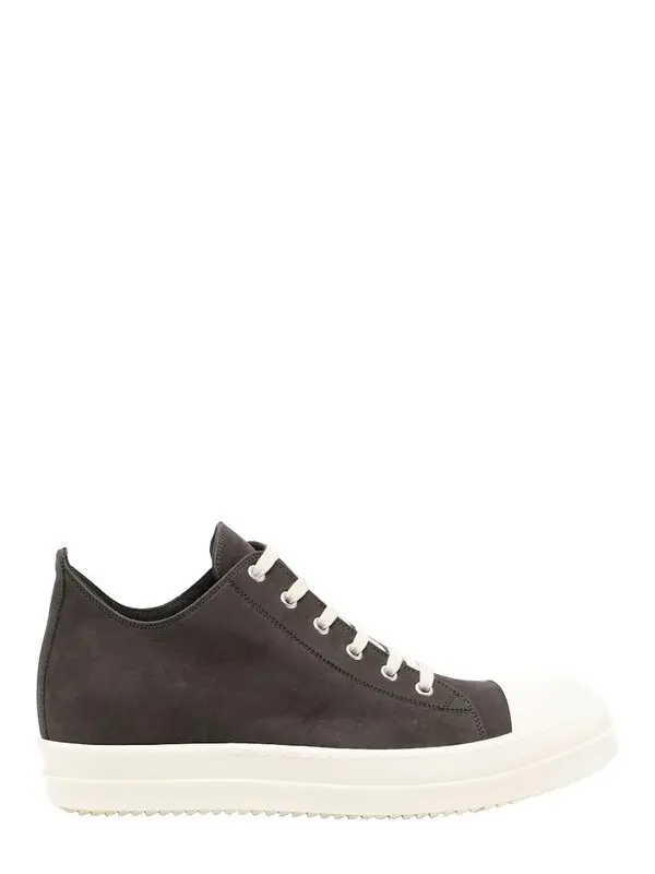 Rick Owens Porterville Low Top Sneakers - Dark Dust/milk