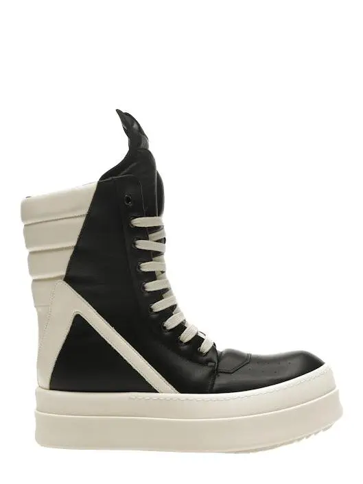 Rick Owens Porterville Mega Geobasket - Black/milk