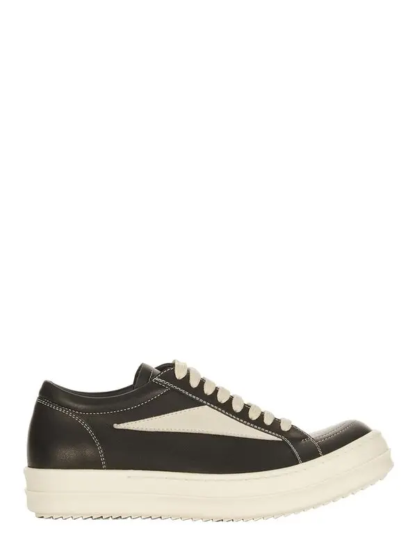 Rick Owens Porterville Vintage Low Sneakers - Black/milk
