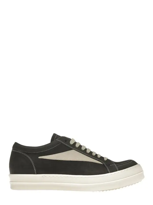 Rick Owens Porterville Vintage Low Sneakers - Dark Dust/milk