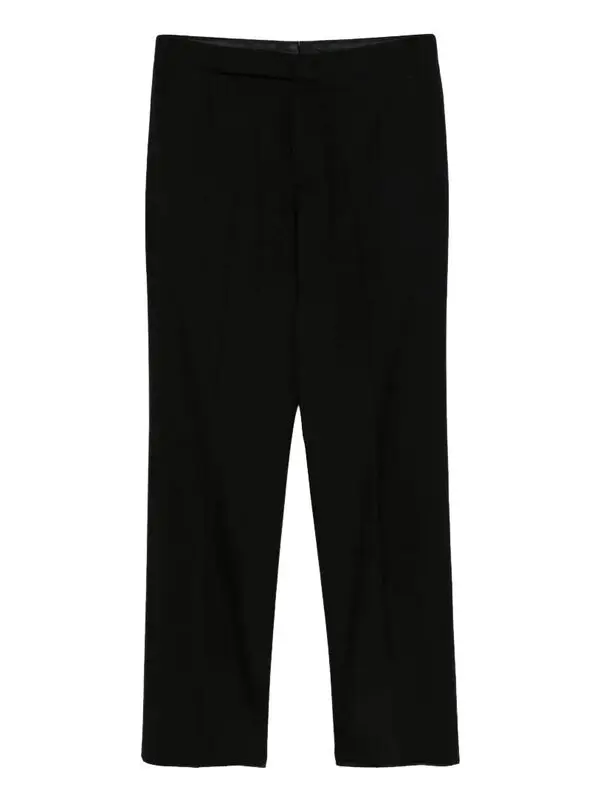 LARDINI Tailored Trousers - Black