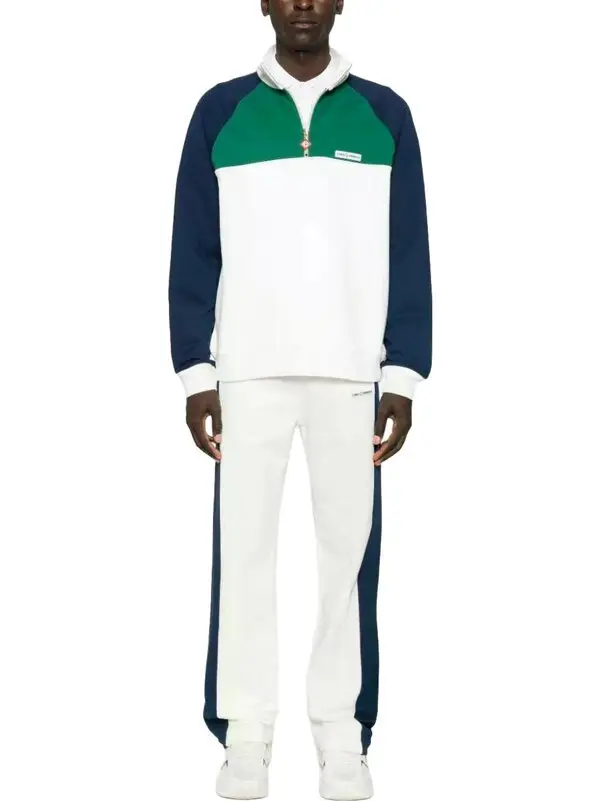 Casablanca Colourblock Sweatshirt - White