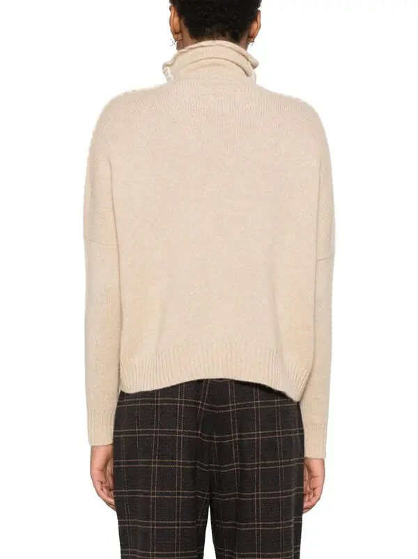 KUJTEN Thea Cashmere Sweater - Neutrals