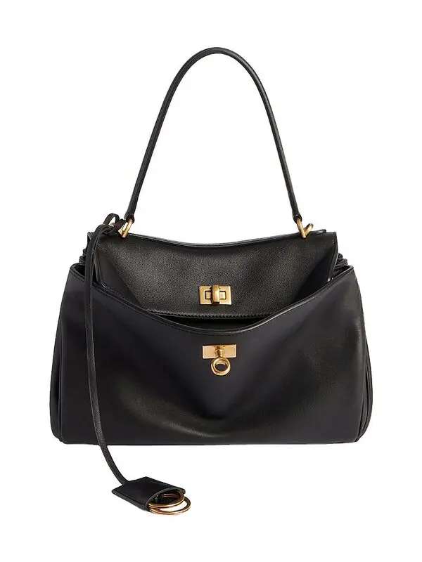 Balenciaga Rodeo Handbag - Black/gold