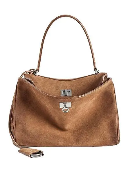 Balenciaga Rodeo Small Handbag - Camel