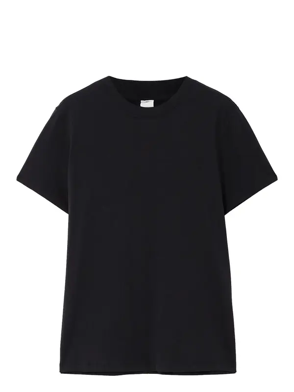 Lululemon All Yours Pima Cotton-jersey T-shirt - Black