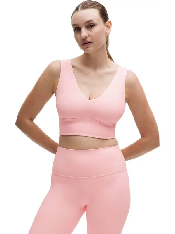 Lululemon Align™ V-neck Bra - Pink Pearl