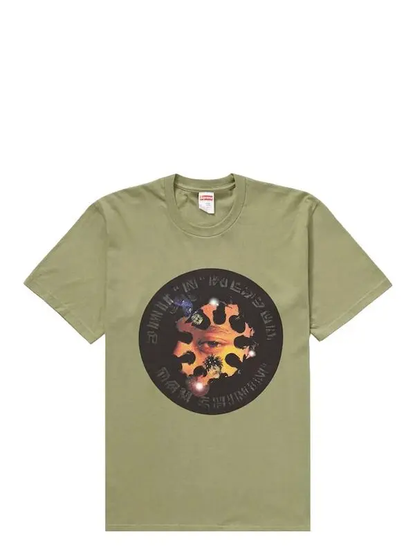 Supreme Dah Shinin' Tee Shirt - Light Olive