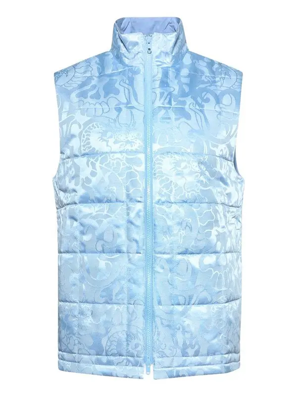 CASELLA MEYER Heaven Print Padded Vest - Blue