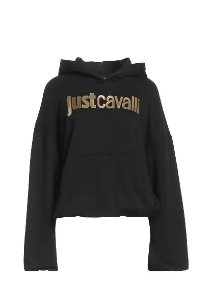 Just Cavalli French Terry Sweatshirt - Black