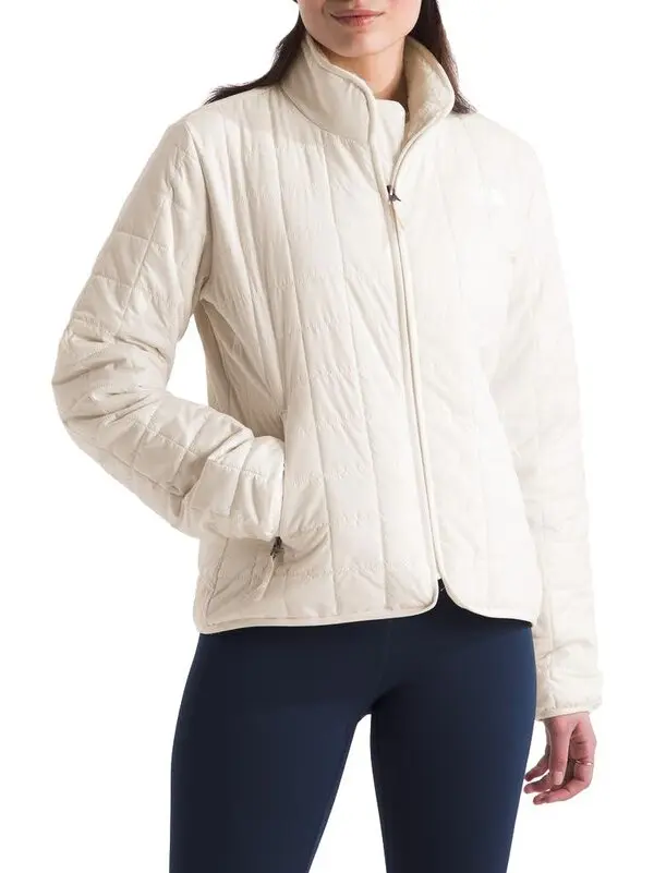 The North Face Junction Water Repellent Insulated Jacket - White Dune