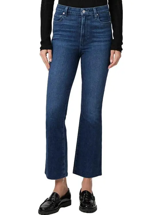 Paige Claudine High-rise Flare Jeans - Sail Away