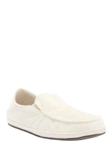 Olukai Nohea Hulu Slip-on Sneaker - Bone/ Bone