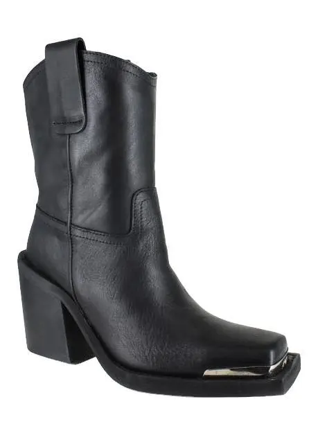 ZIGI Joshi Western Boots - Black Leather
