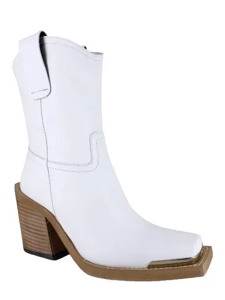 ZIGI Joshi Western Boots - Bone Leather