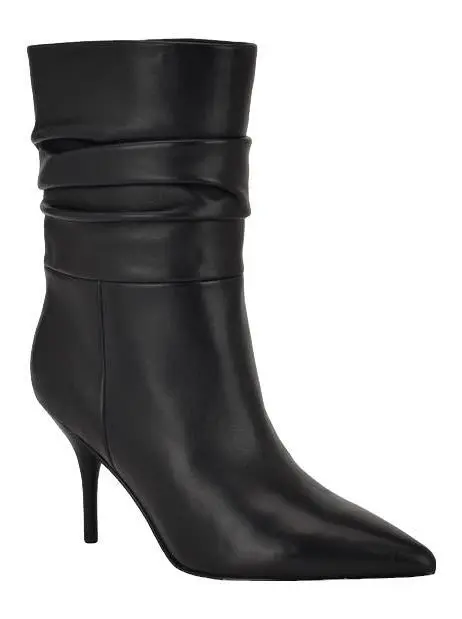 Calvin Klein Cerine Slouch Pointed Toe Bootie - Black