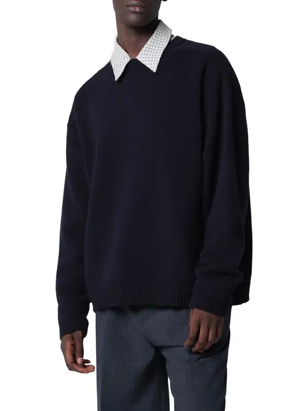 Studio Nicholson Pullover Sweater - Navy
