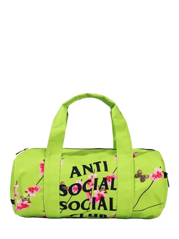 ANTI SOCIAL SOCIAL CLUB Kkotch Side Duffle Bag - Neon