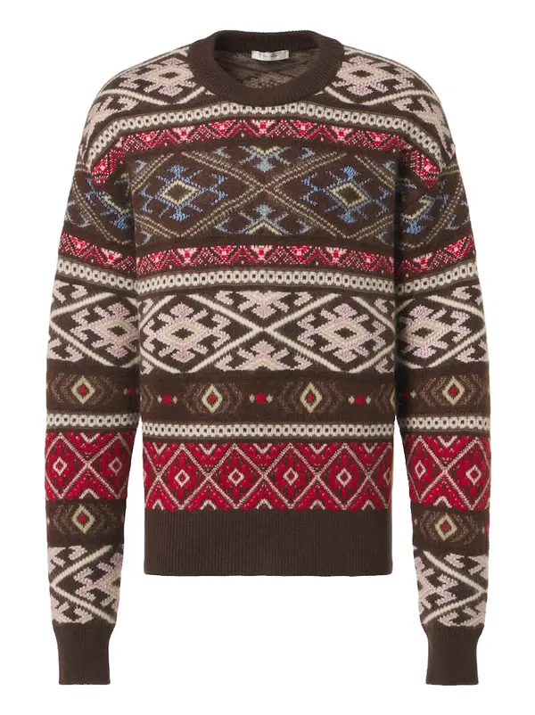THE ROW Finny Cashmere-blend Sweater - Multicoloured