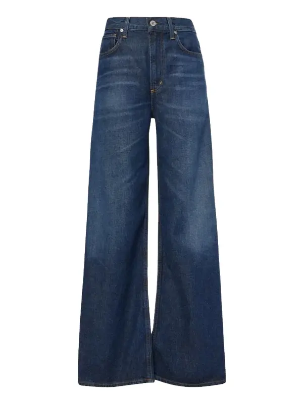 Citizens Of Humanity Paloma High-rise Wide-leg Jeans - Blue
