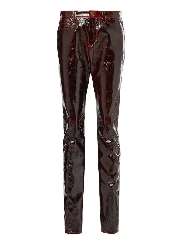 Isabel Marant Étoile Lovis Slim Pants - Brown