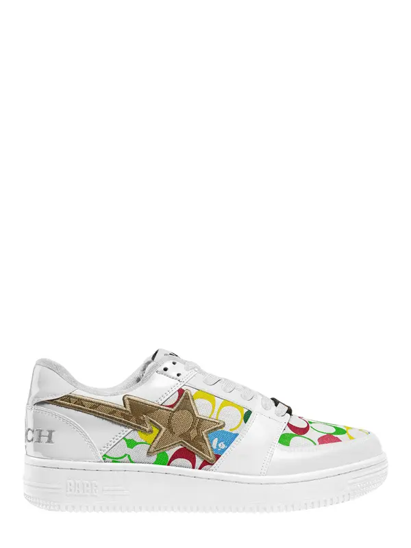BAPE Coach X Sta Low Sneakers - White