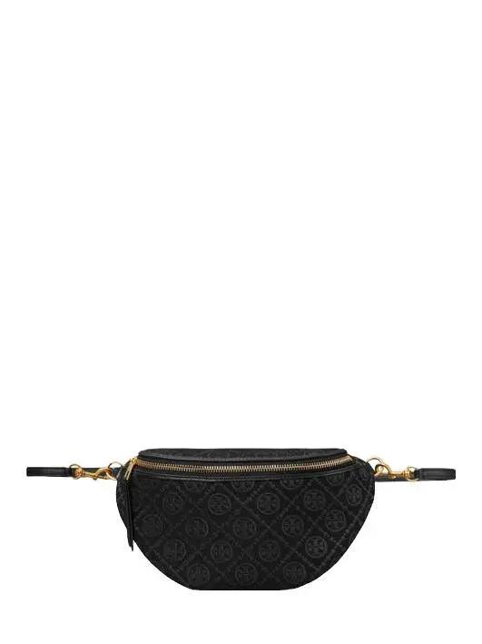 Tory Burch T Monogram Jacquard Belt Bag - Black