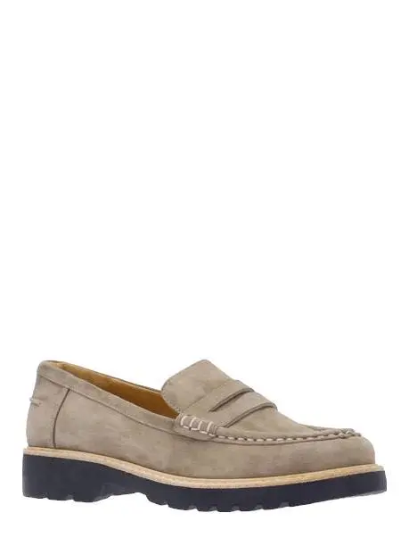 L'AMOUR DES PIEDS Yolandi Penny Loafer - Dark Taupe