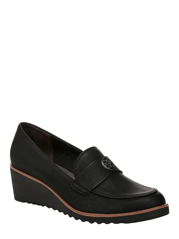LIFESTRIDE Zed Wedge Loafer - Black