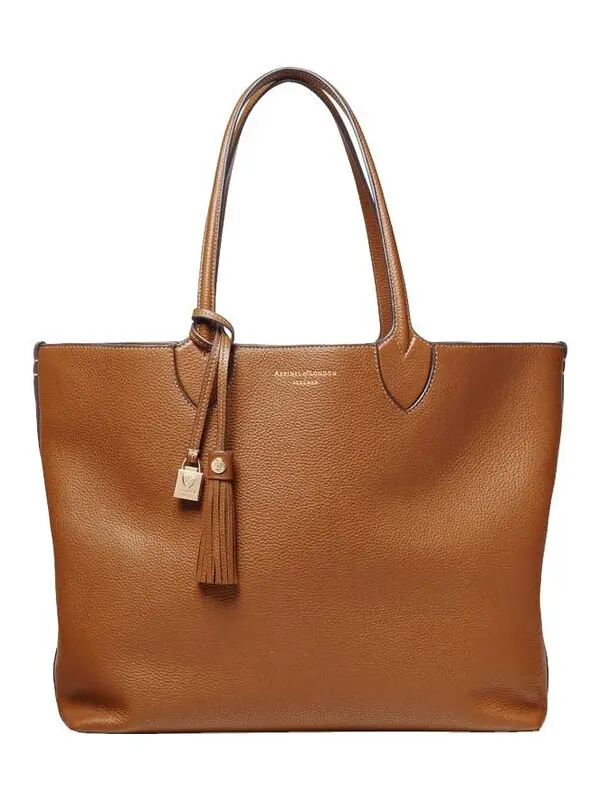 ASPINAL OF LONDON Hudson Tote Bag - Tan