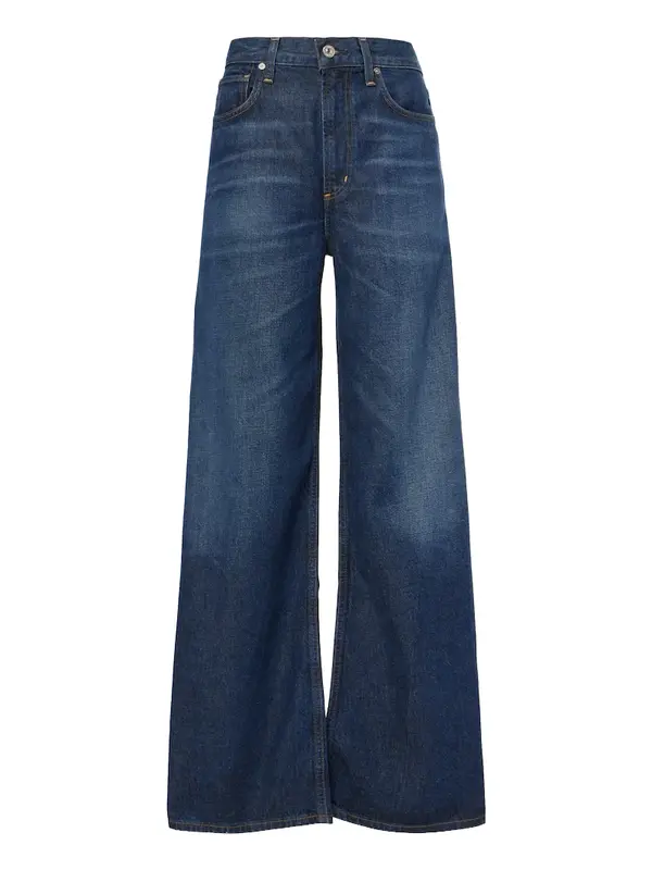 Citizens Of Humanity Paloma High-rise Wide-leg Jeans - Blue