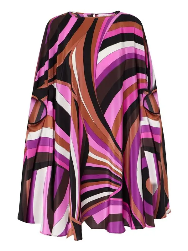 Emilio Pucci Iride Silk Kaftan - Multicoloured