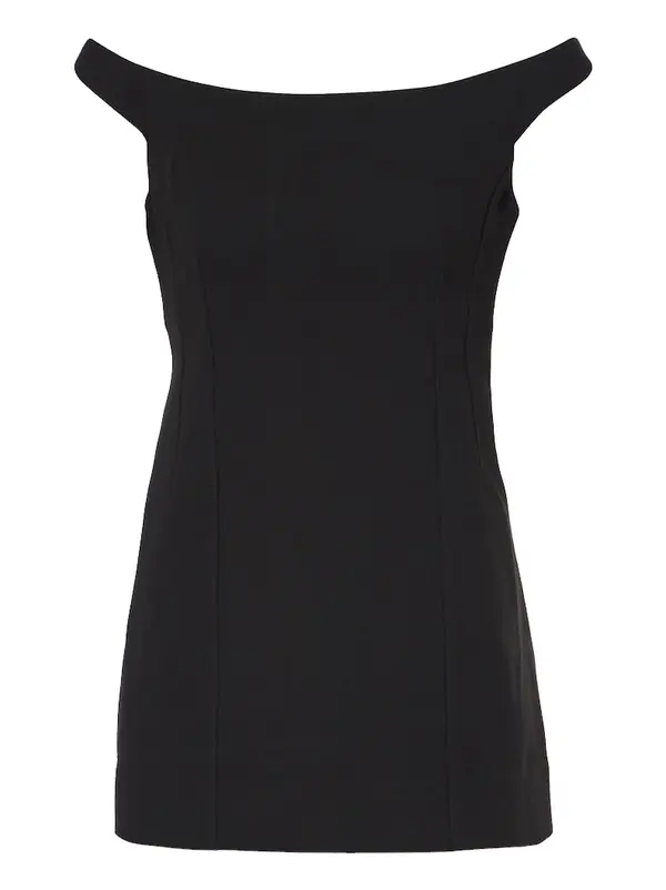 TOTEME Off-shoulder Top - Black