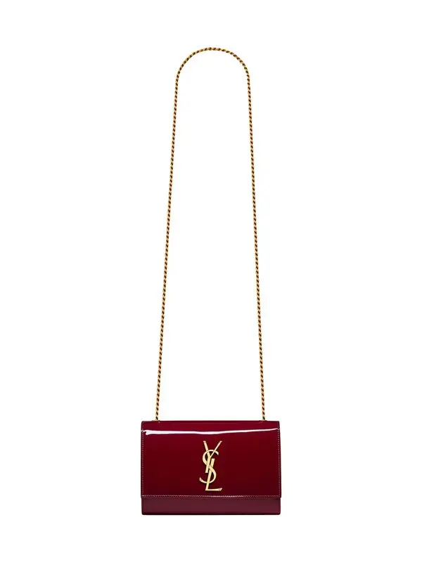 Saint Laurent Small Kate Cross-body Bag - Red