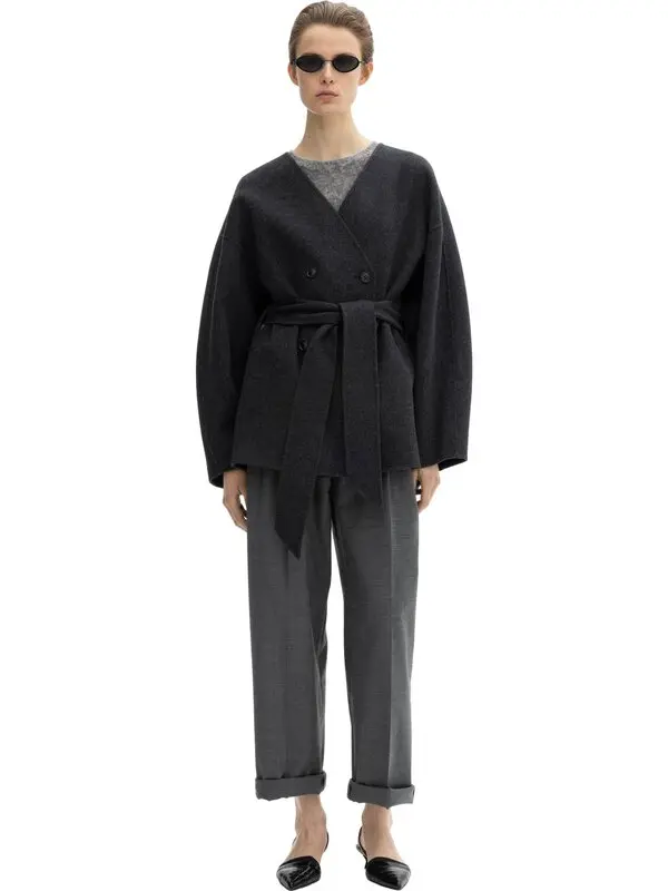 HOUSE OF DAGMAR Doublé Jacket - Graphite Grey