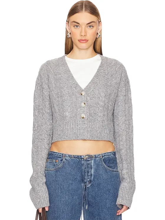 ALL THE WAYS Bailey Cardigan - Gray