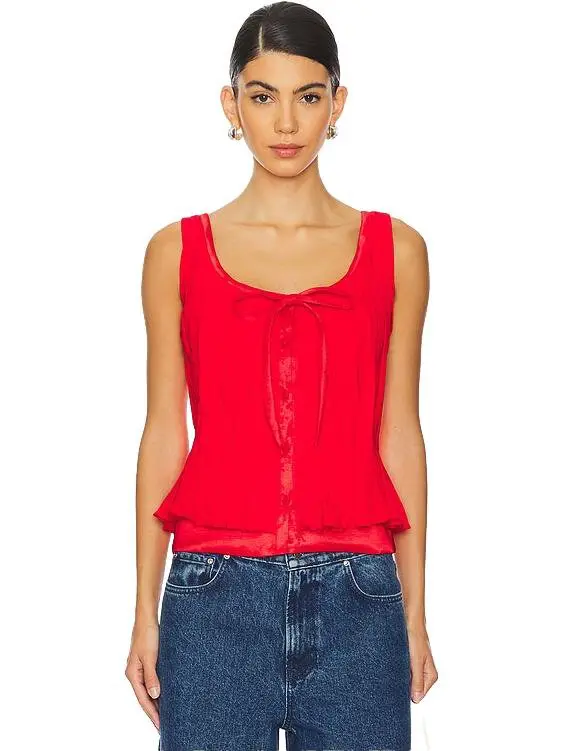 TACH Bluma Top - Red