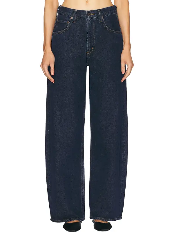 AGOLDE Low Curve Wide Leg Jeans - Pendulum
