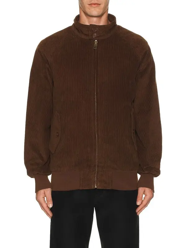SCHOTT Bomber Jacket - Brown