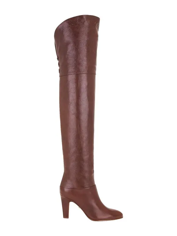 Chloé Eve Over-the-knee Boots - Sooty Brown