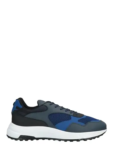 Hogan Leather Sneakers - Blue