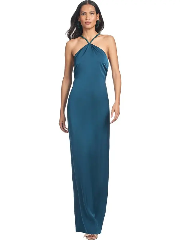 Sachin & Babi Becca Gown - Bottle Green